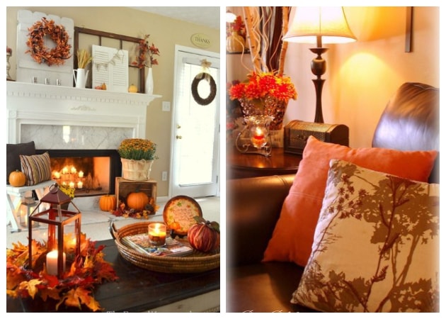 Decorative combinations in the colors of ... autumn | My desired home