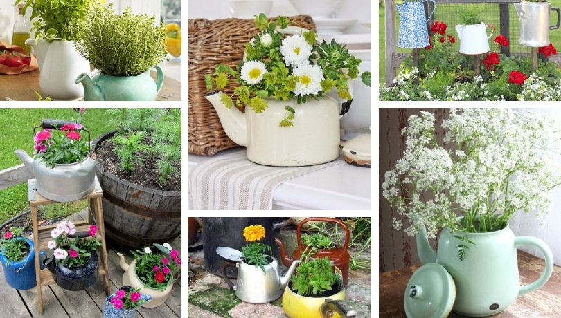 22 Unique DIY pots from old teapots that you can make by yourself | My ...