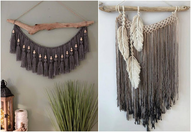 Excellent DIY wall decorations with Macrame | My desired home