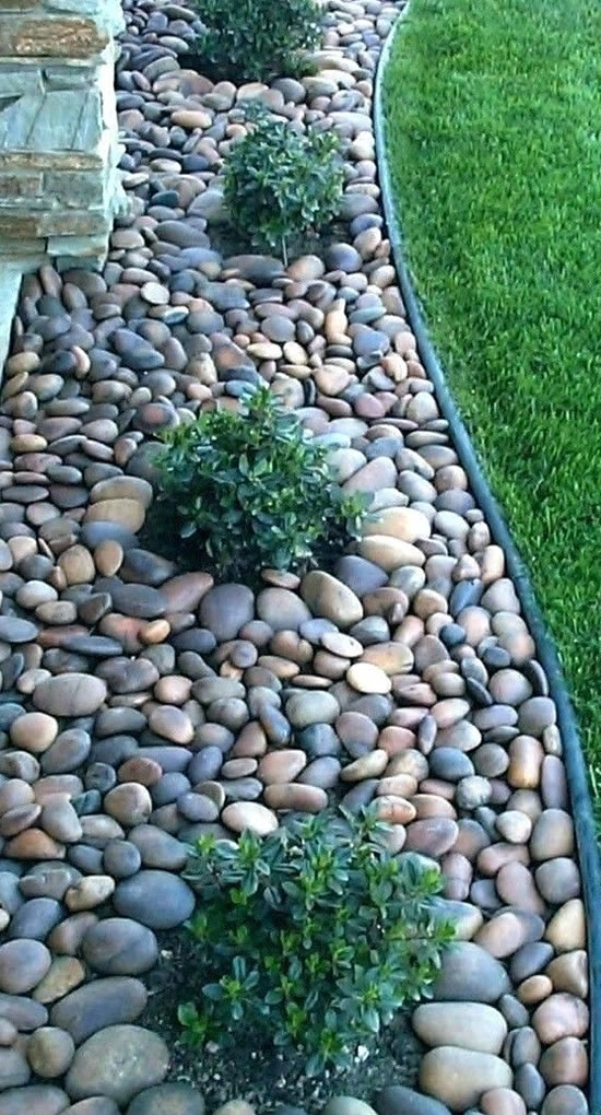 30 Perfect DIY ideas with stones to decorate your garden | My desired home