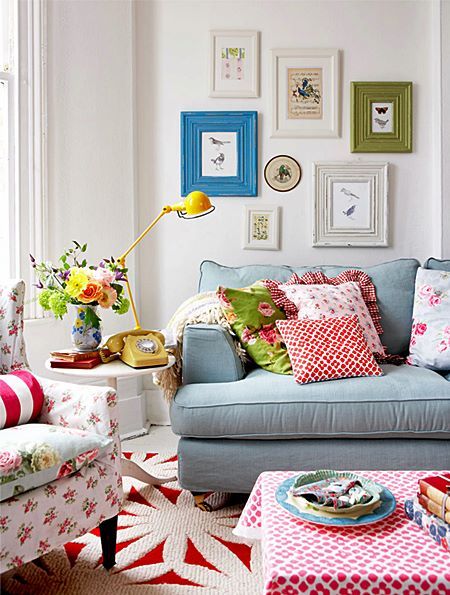 Retro decoration: 50+ amazing Ideas to decorate your living room and ...