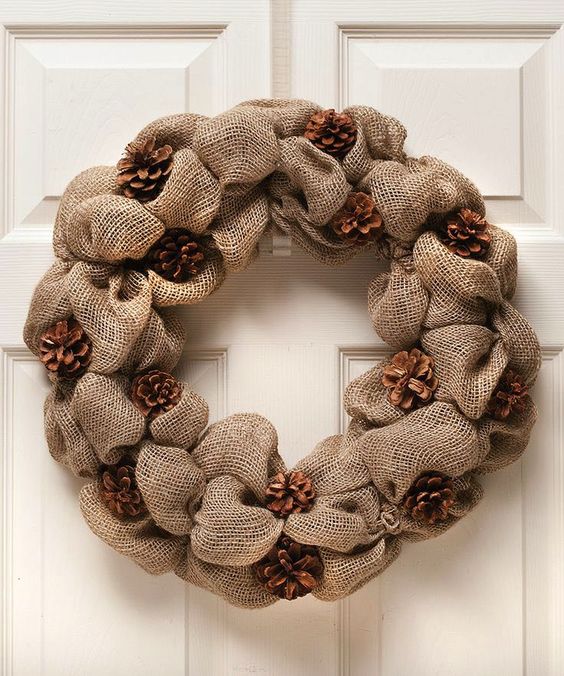 20+ Beautiful autumn DIY ideas with burlap for your home | My desired home