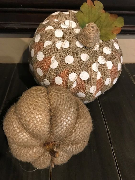20+ Beautiful autumn DIY ideas with burlap for your home | My desired home