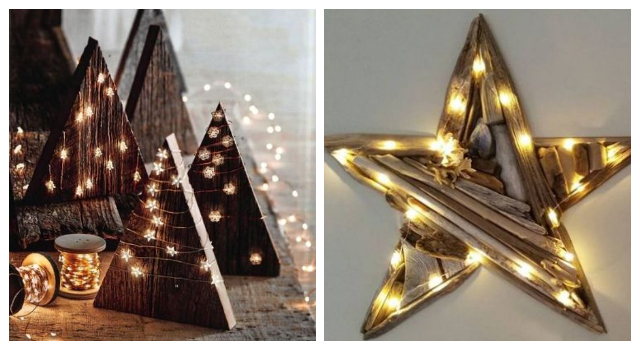 Christmas decoration ideas with battery lights | My desired home