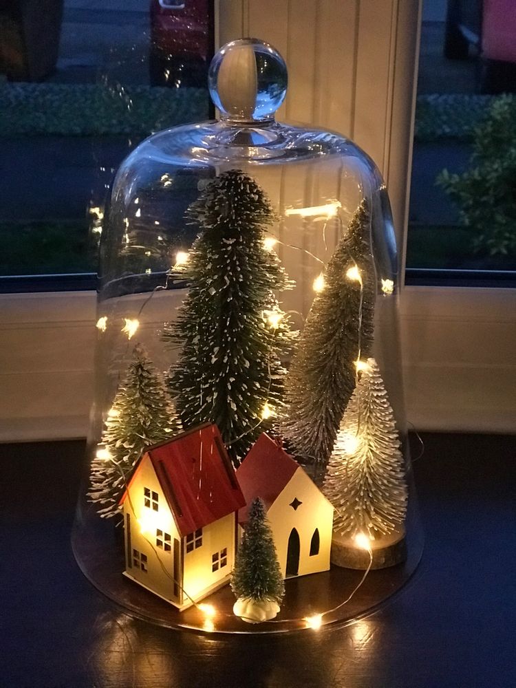 25+ Christmas decorations in glass bowls that will enjoy | My desired home