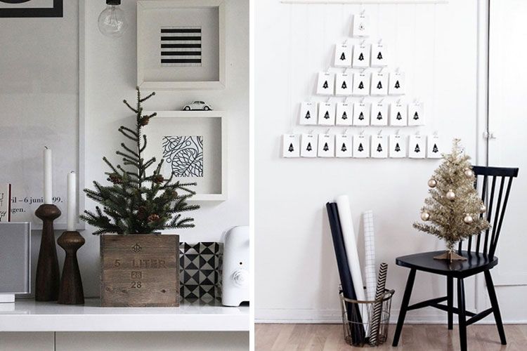 DIY Tabletop fir trees ideas for an amazing Christmas decoration | My ...