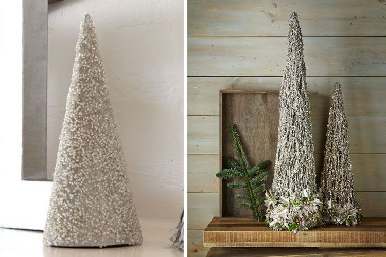 DIY Tabletop fir trees ideas for an amazing Christmas decoration | My ...
