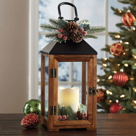 Fantastic decoration ideas with rustic lanterns for Christmas | My ...