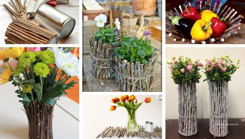 All you need is a few twigs and glue: 48 inspirational ideas for ...