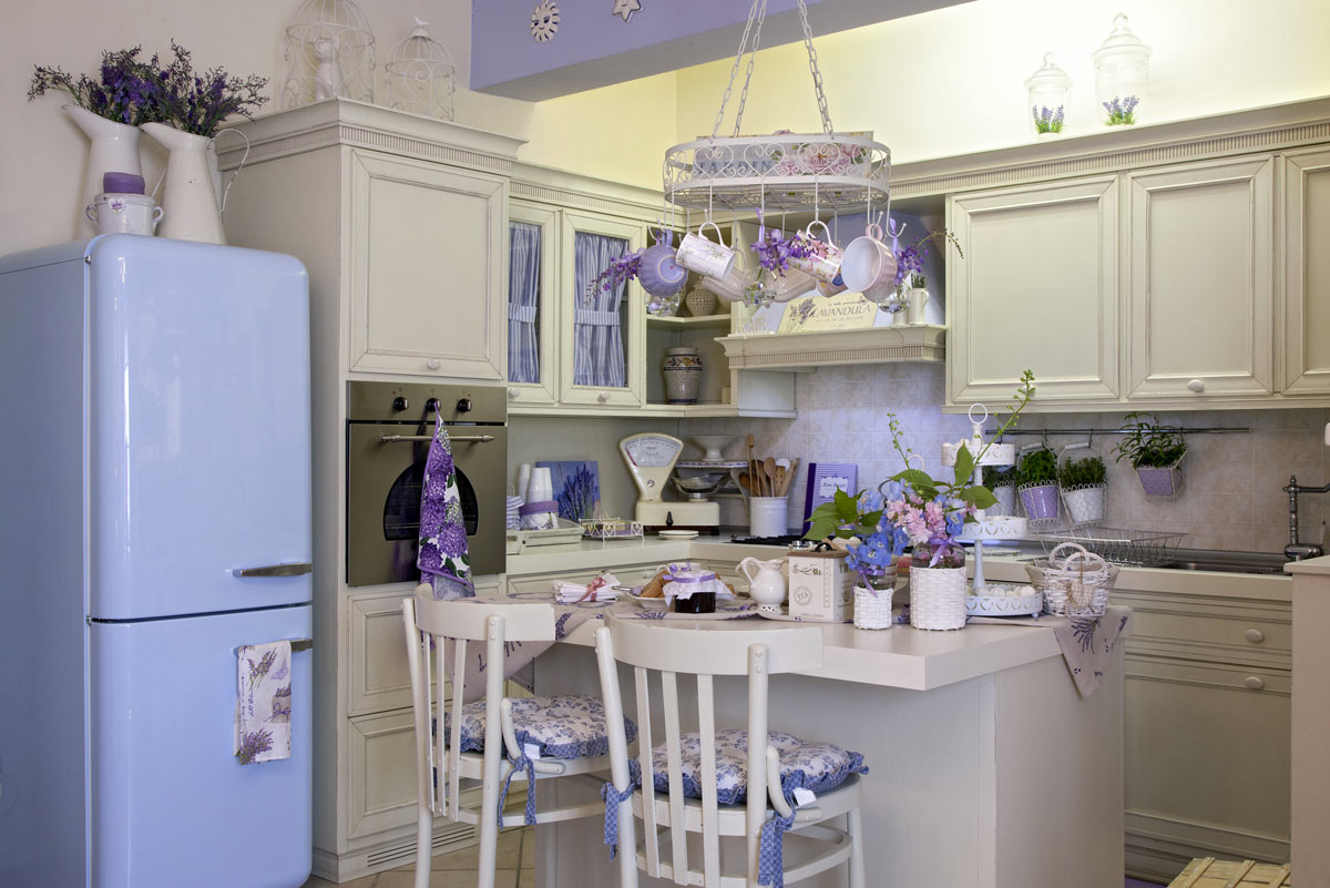 kitchen decor with the taste of Provence: inspired ideas that will ...