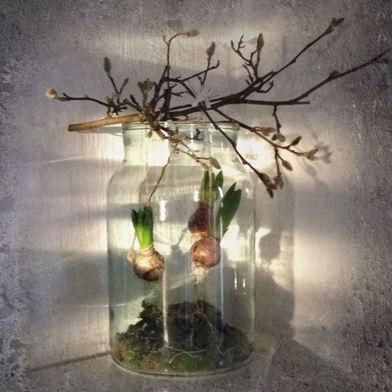 25 Amazing DIY spring ideas with glass jars and vases | My desired home