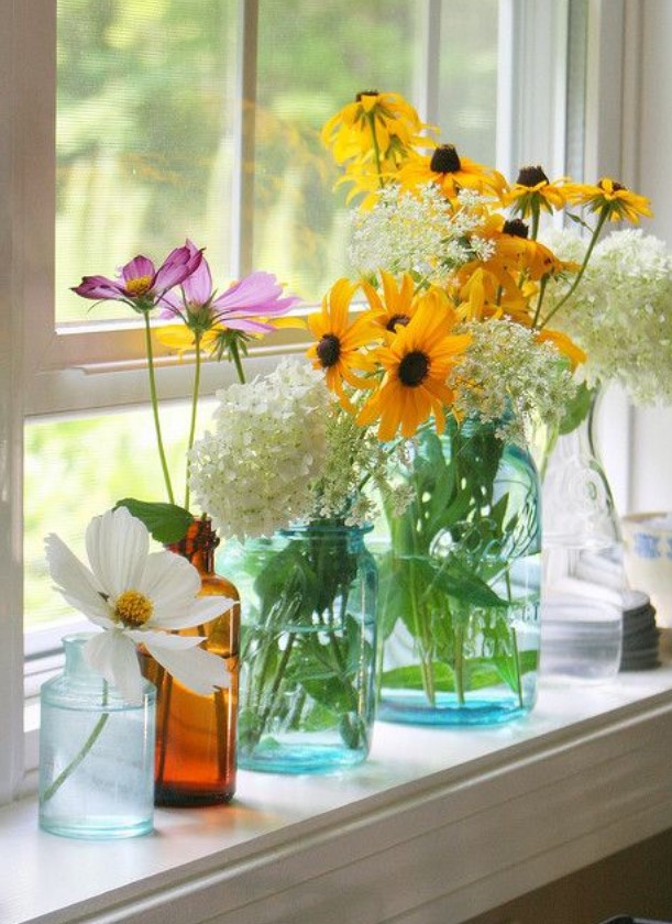 25+ Beautiful spring decoration ideas for your windowsill | My desired home