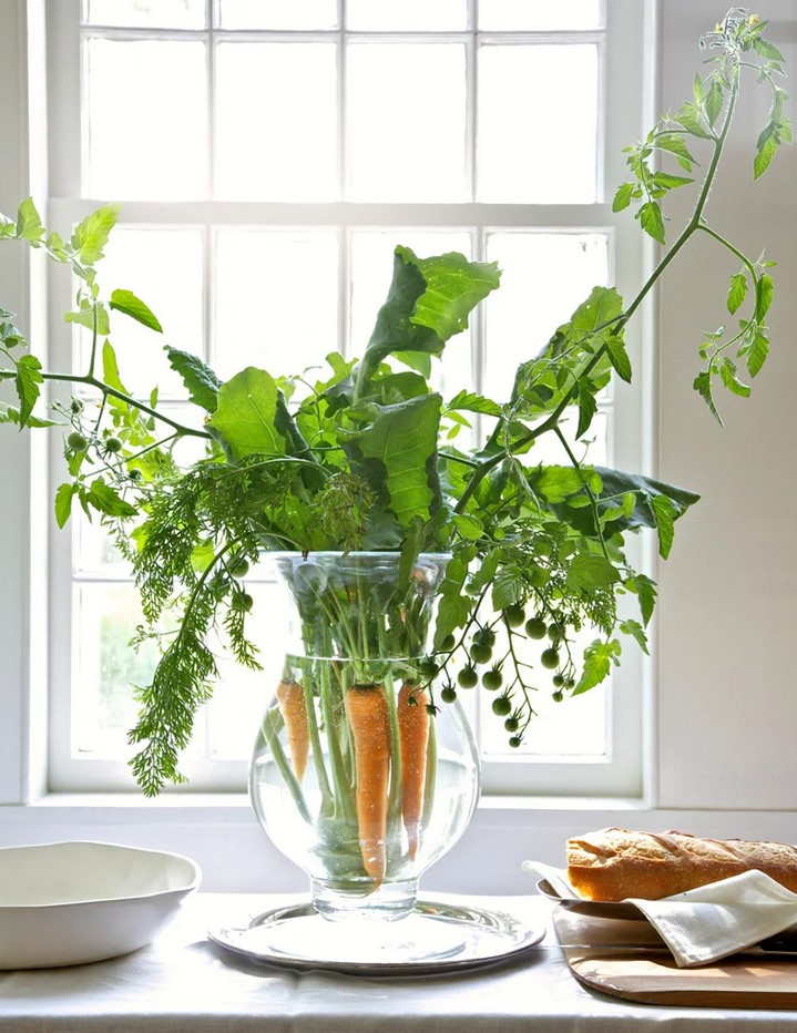Beautiful spring decorations for your home with glass jars and vases ...