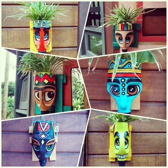 Fun DIY Plastic Bottle Pots - 36 amazing Inspirational Ideas | My ...
