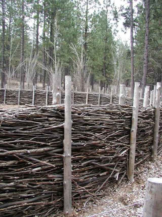 44 Beautiful DIY Woven Wattle inspirations for garden decorations ...