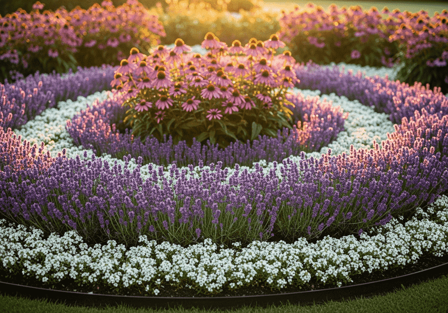 Improve Your Garden With Round Shape Flower Beds | My desired home