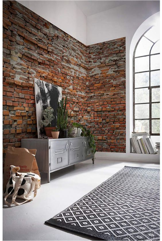 Rustic wallpaper: 36 Ideas to transform amazingly your decor | My ...
