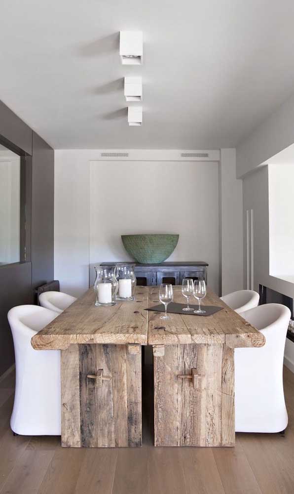 Rustic wooden table ideas: advantages, disadvantages, tips and amazing ...