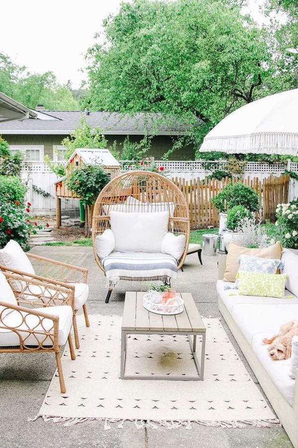 Patio, a relaxing space decorated with beautiful Scandinavian touches ...