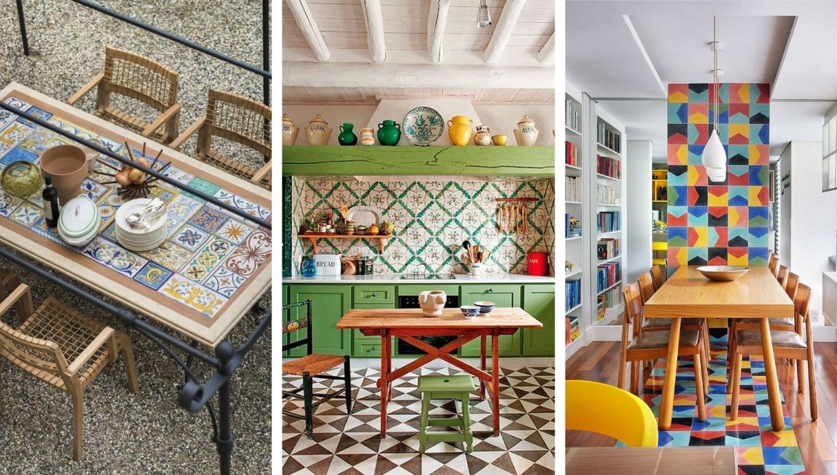 Retro Tile: 36 Ideas to Transform Your Decoration | My desired home