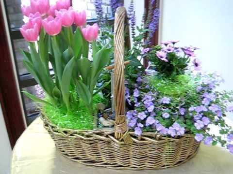 24 Inspirational ideas for a beautiful spring decoration using a wicker ...