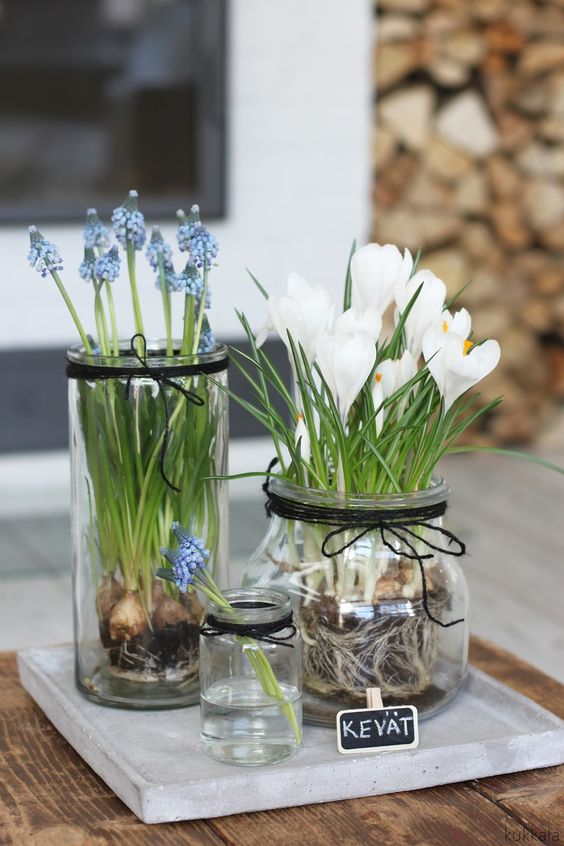 Turn old kitchen utensils into beautiful decorations for spring: 22 ...