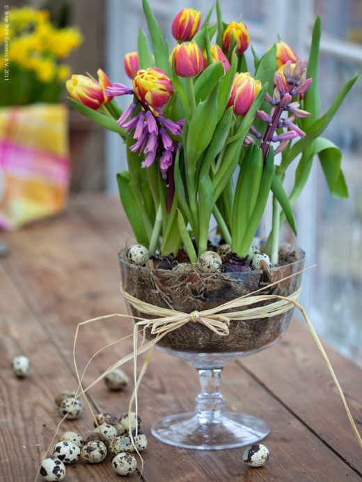 Turn old kitchen utensils into beautiful decorations for spring: 22 ...