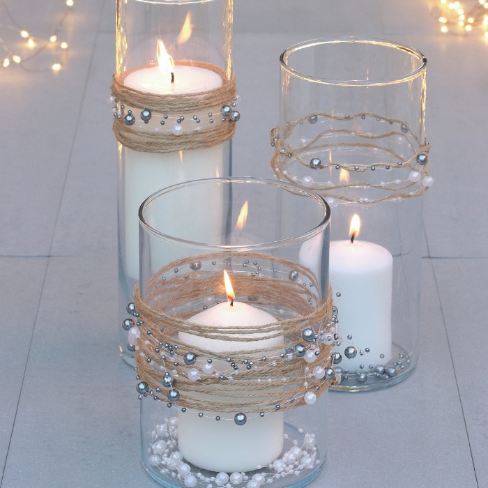 Light up your home with this beautiful DIY candle decorations - 35 ...