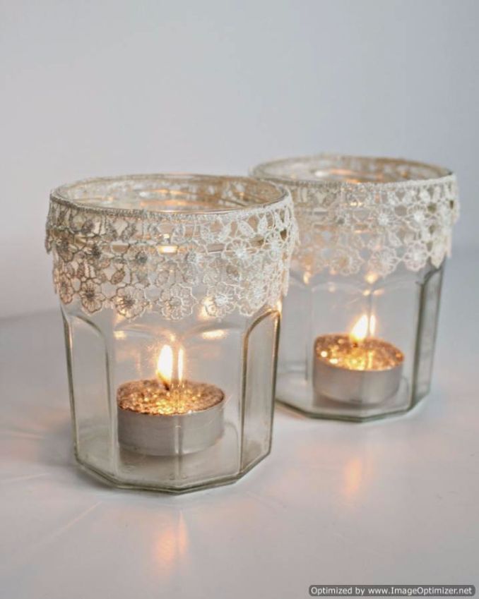 Light up your home with this beautiful DIY candle decorations - 35 ...