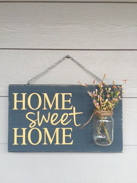 Beautify your front door with these welcoming DIY signs and floral ...