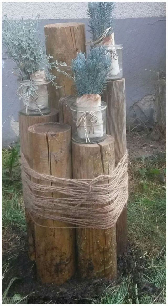 26 Beautiful inspirations with tree trunks for original home ...