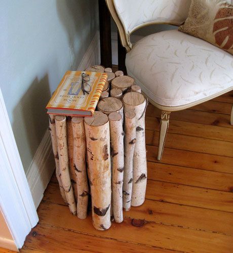 26 Beautiful inspirations with tree trunks for original home ...
