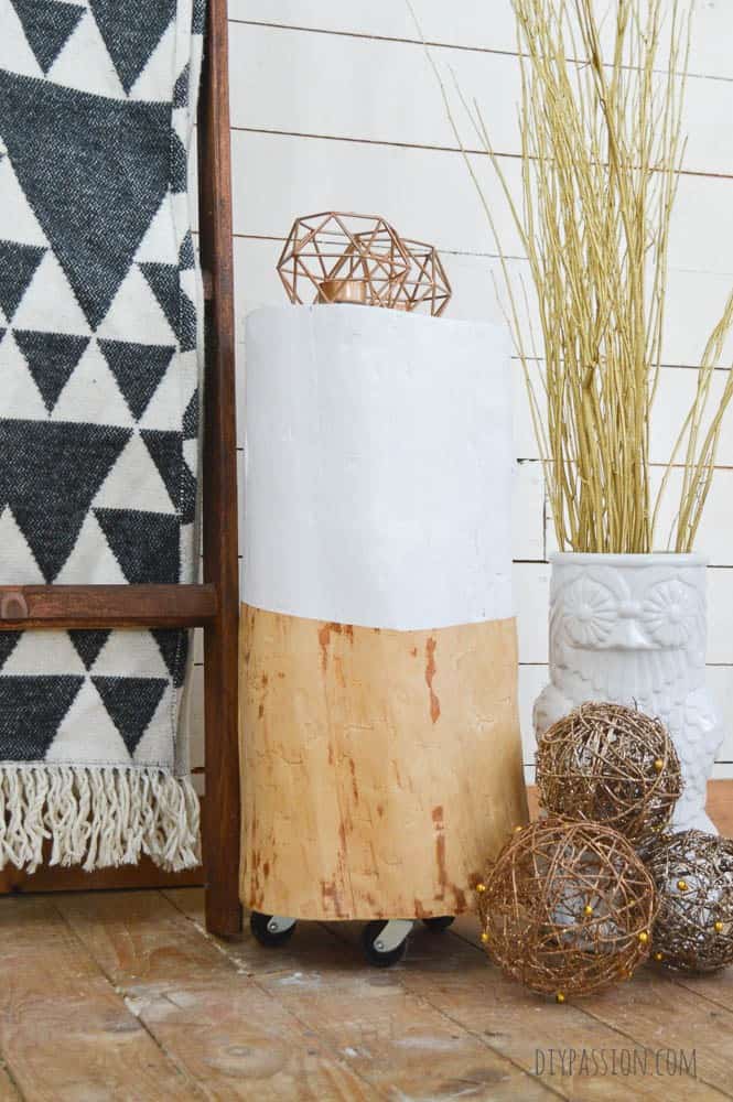 26 Beautiful inspirations with tree trunks for original home ...