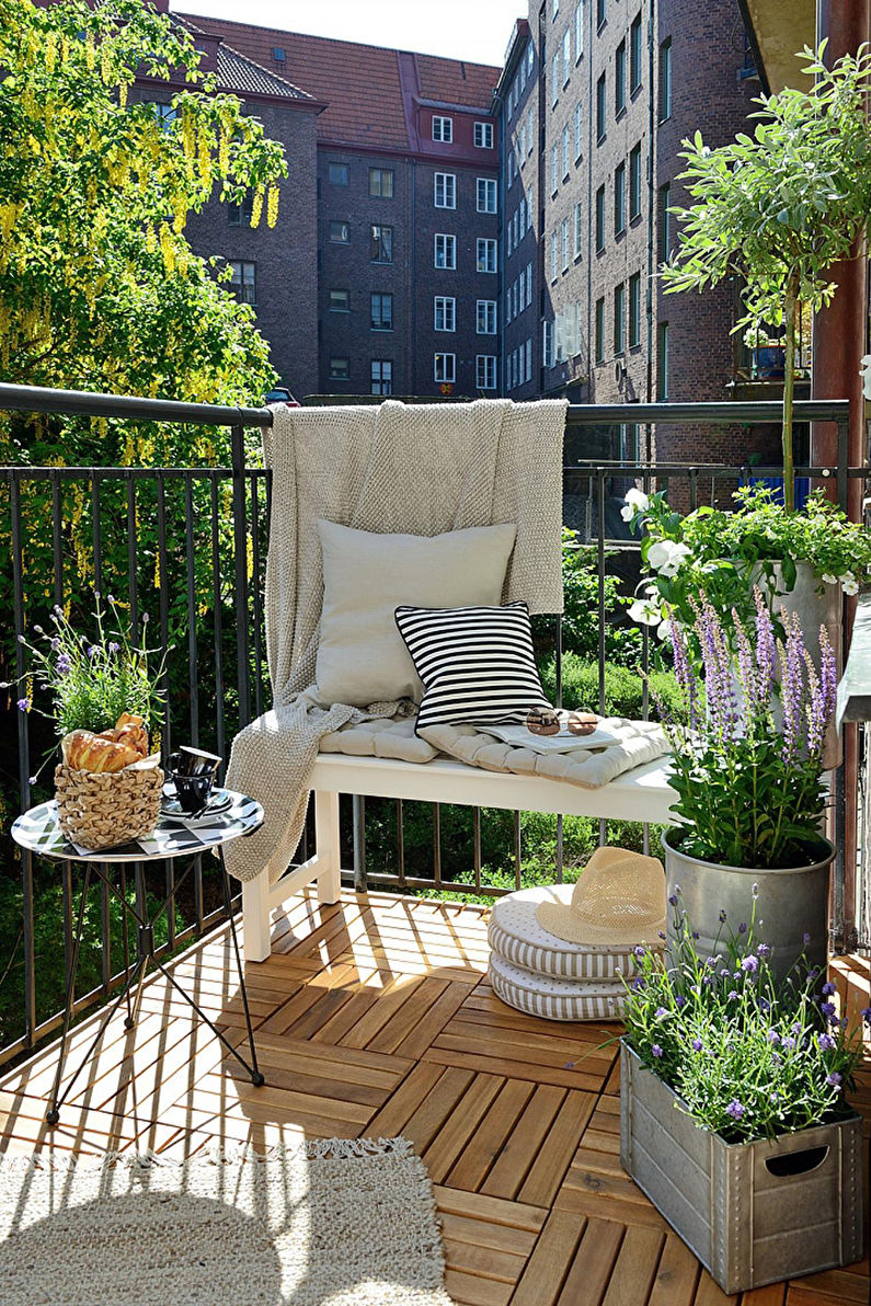Keys to refresh and enjoy your terrace - balcony in the spring: 25 ...