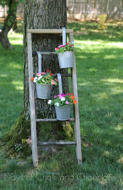 34 Wonderful ideas for use tin buckets to create a beautiful garden ...