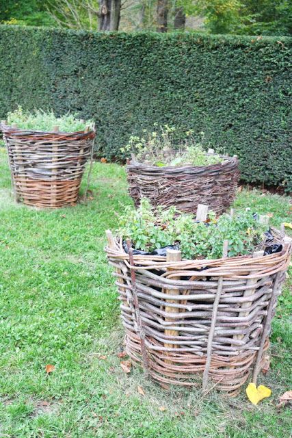 25 Inspirational ideas for beautiful natural DIY pots from wicker and ...