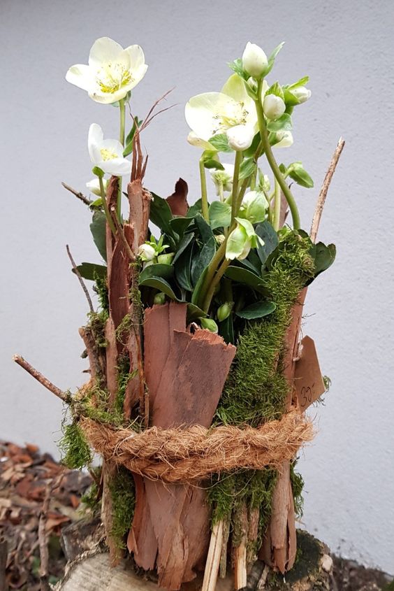 22 Wonderful DIY decoration crafts with ordinary wooden bark to ...
