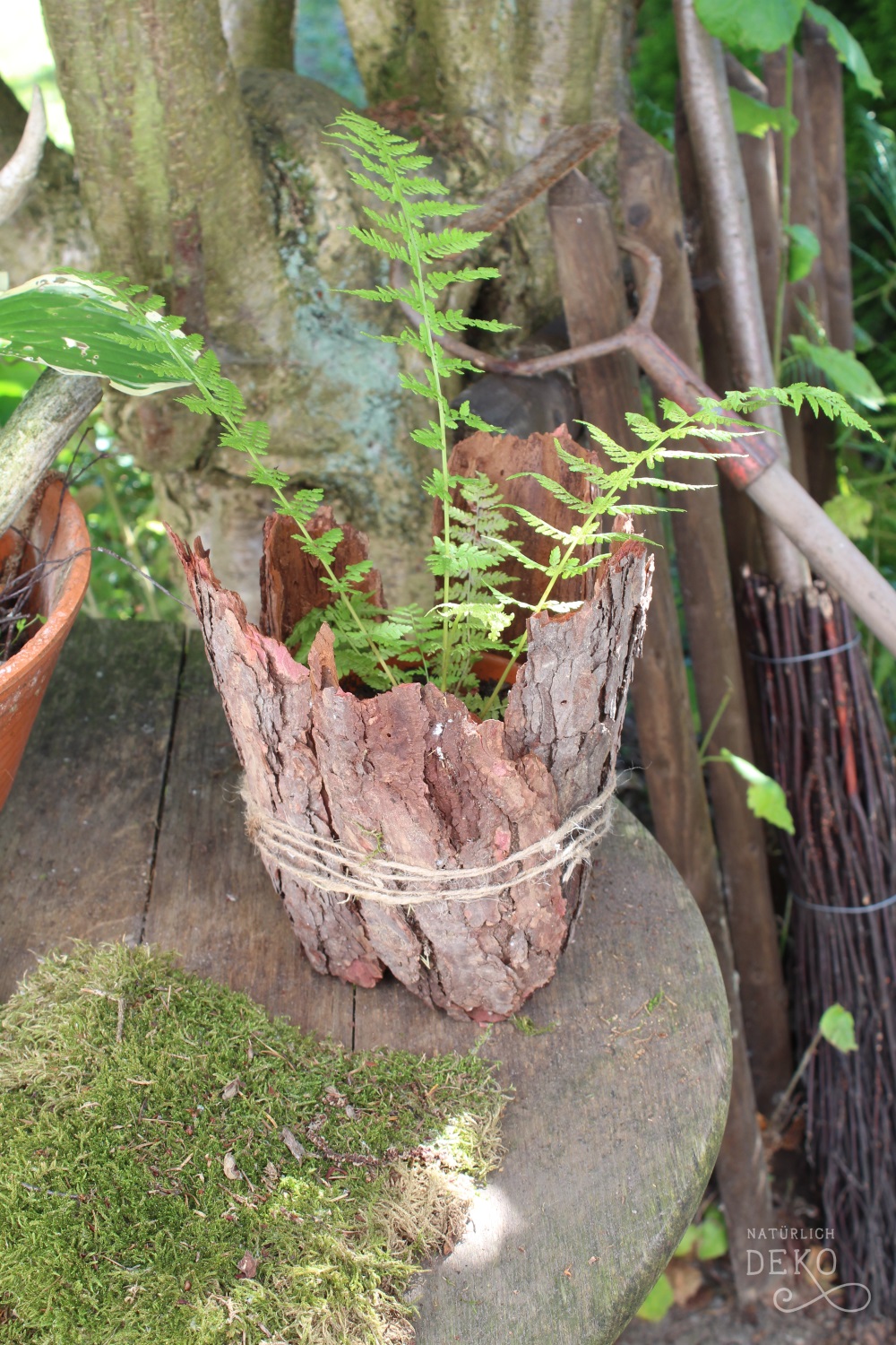 22 Wonderful DIY decoration crafts with ordinary wooden bark to ...