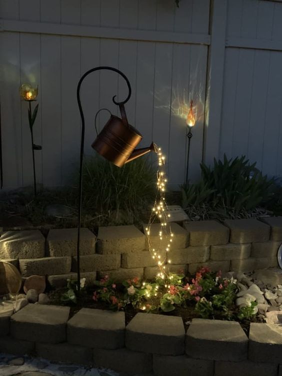 Beautiful ideas to add LED lights in outdoor pots to magically ...