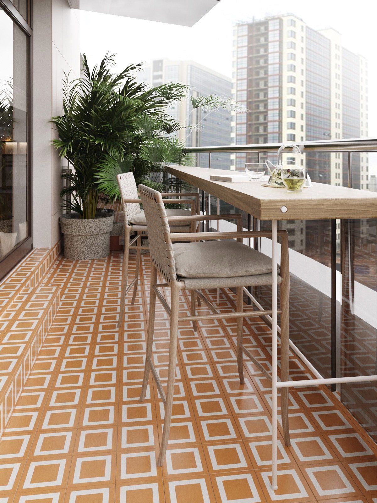 Small bar or hanging balcony tables, 22 amazing variations for tiny ...