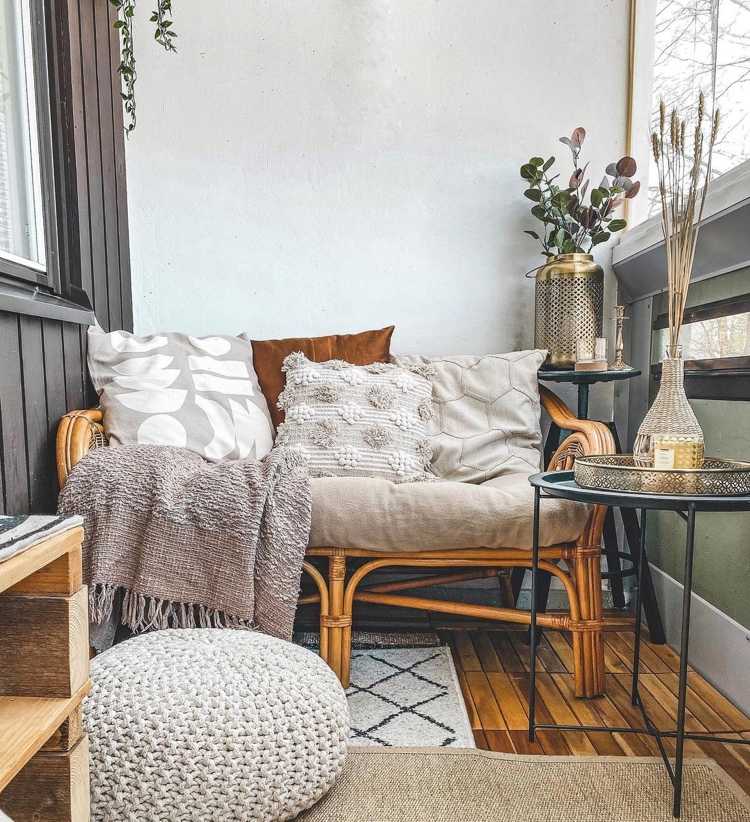 40 Ideas to design a dreamy boho balcony | My desired home