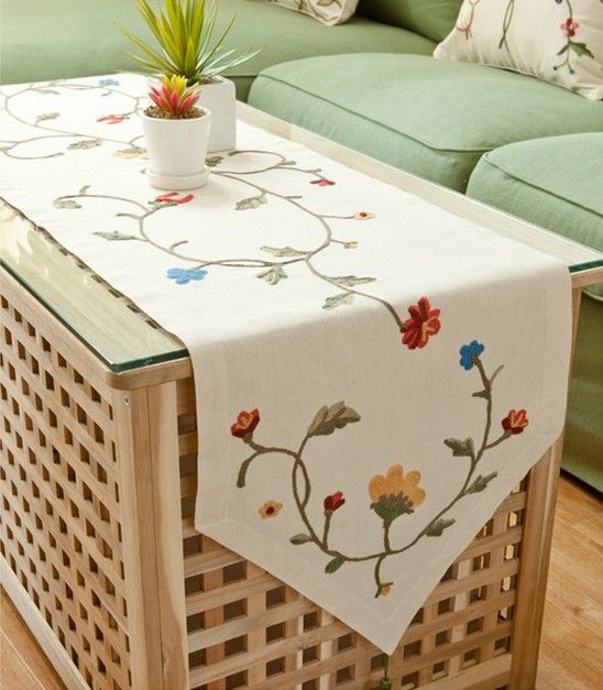 Embroidery in interior decoration - 36 wonderful inspiration ideas | My ...