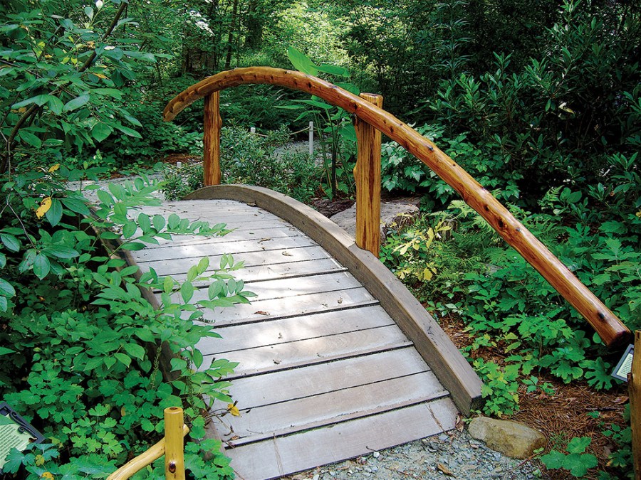 Small decorative and stylish garden bridges for summer cottages: 40 ...