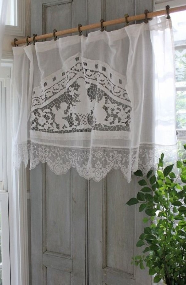 Rustic - farmhouse DIY curtains and rods: 28 original ideas that you ...