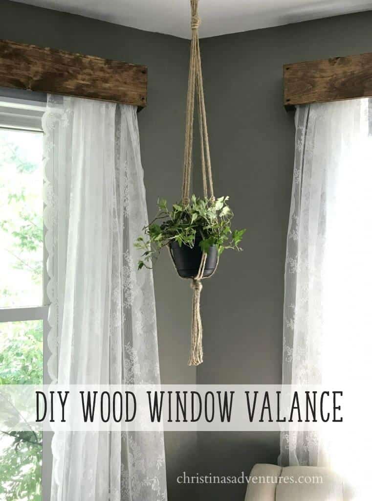 Rustic - farmhouse DIY curtains and rods: 28 original ideas that you ...