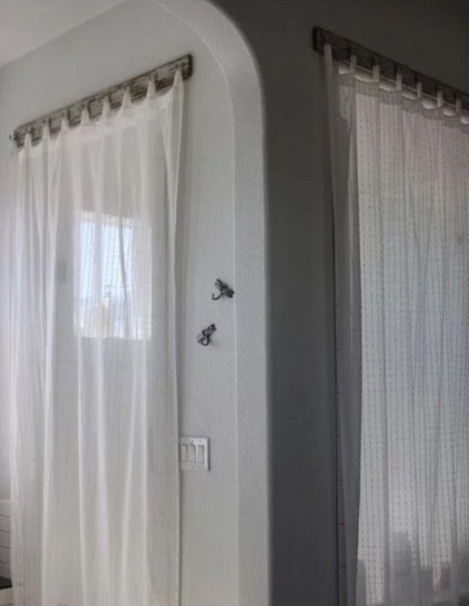 Rustic - farmhouse DIY curtains and rods: 28 original ideas that you ...