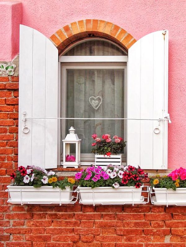 Absolutely gorgeous beautiful windows with colorful, magical flowers ...