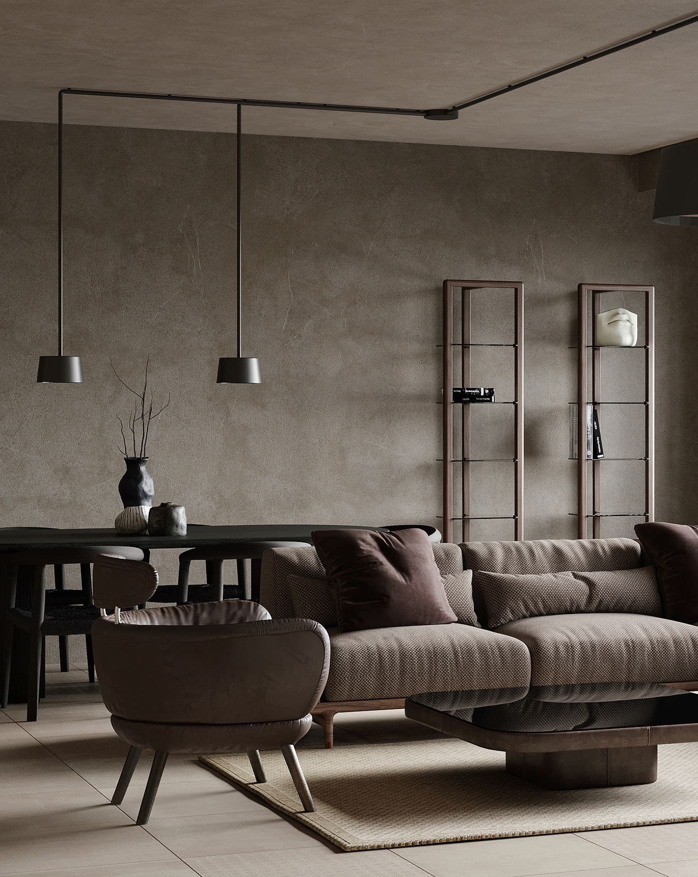 Design of a one-room apartment - 30 interesting ideas for organizing a ...