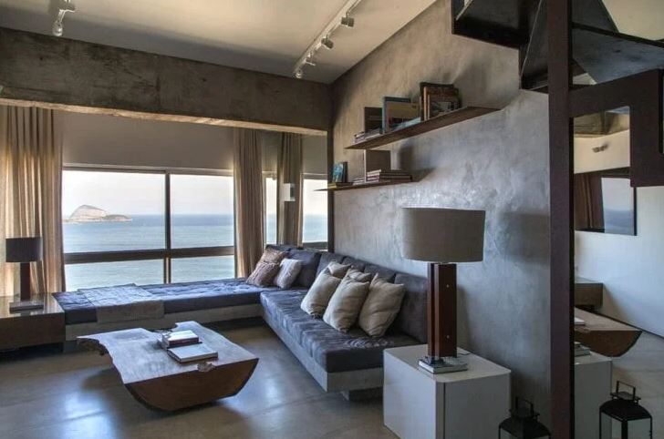 22 Rooms with masonry sofa that looks so elegant | My desired home