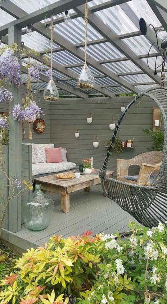 25 Ideas to make a small terrace, a dream place for relaxation and ...